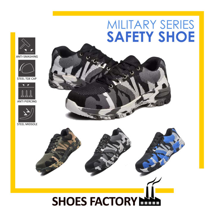 Steel Toe Cap Midsole Low Cut Safety Shoe Safety Boots Kasut Safety ...