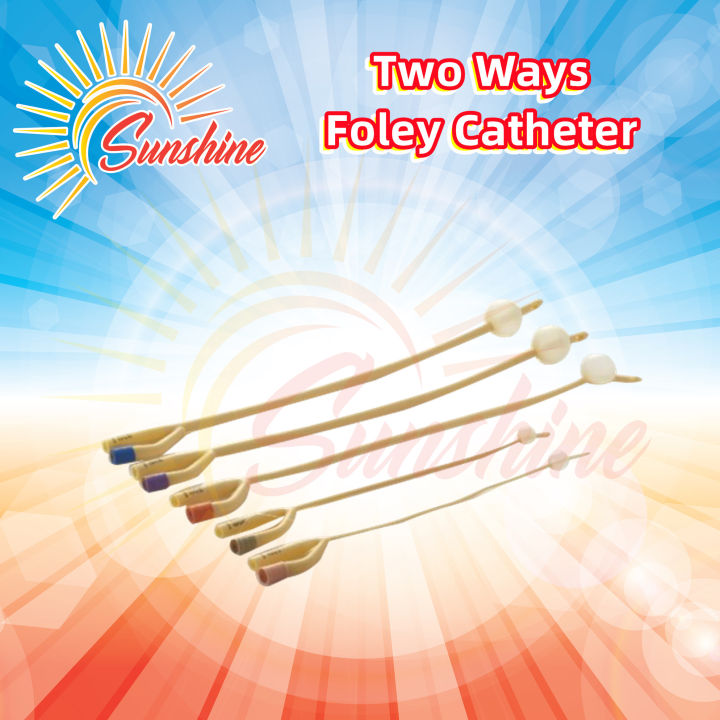 2 Ways Foley Catheter 14FG - 1PCS | Lazada
