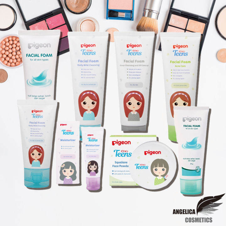 PIGEON TEENS INNOCENT COMPACT POWDER + UV PROTECTION (FULL / REFIIL ...