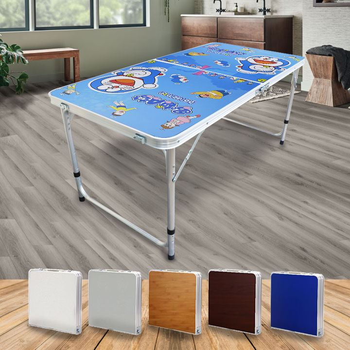 COD Z1A1 Meja Lipat Koper Aluminium Termurah - Meja Lipat Portable 60cm ...