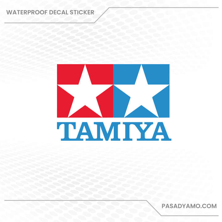 Tamiya Logo Decal Sticker for Cars Motorcycles Laptops Skateboards 4.5 ...