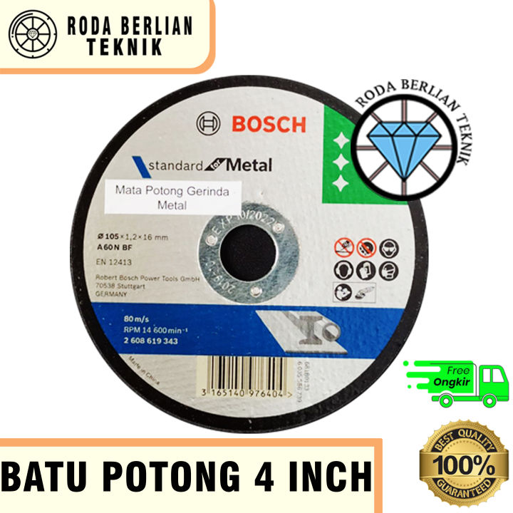 Mata Gerinda Potong Besi Ukuran 4 inch Cutting Wheel Batu Potong ... Mata Gerinda Potong Besi Ukuran 4 inch Cutting Wheel Batu Potong ...