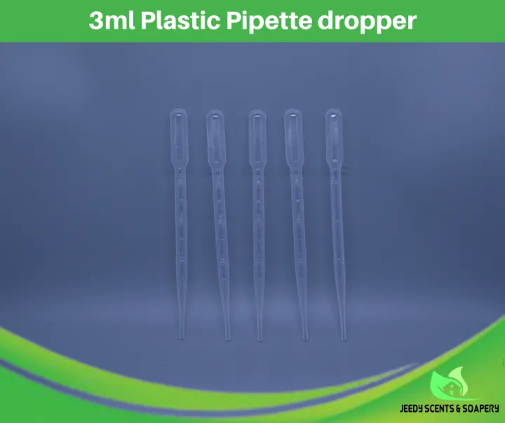 3ml Plastic Pipette Dropper (Sold per 5 pcs) | Lazada PH