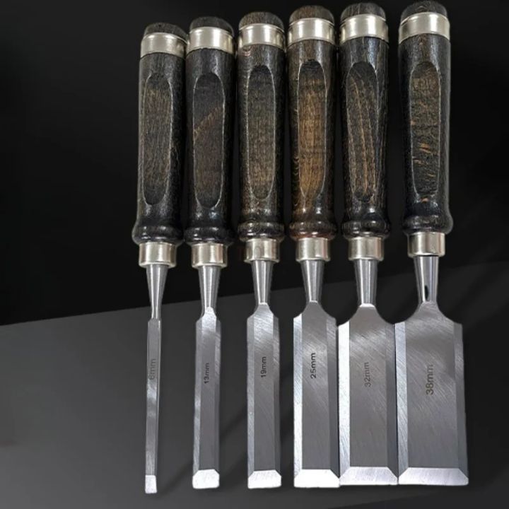 Wood Carving Knife Chisel 6/10/12/19/25/32Mm Carpentry Flat Chisels ...
