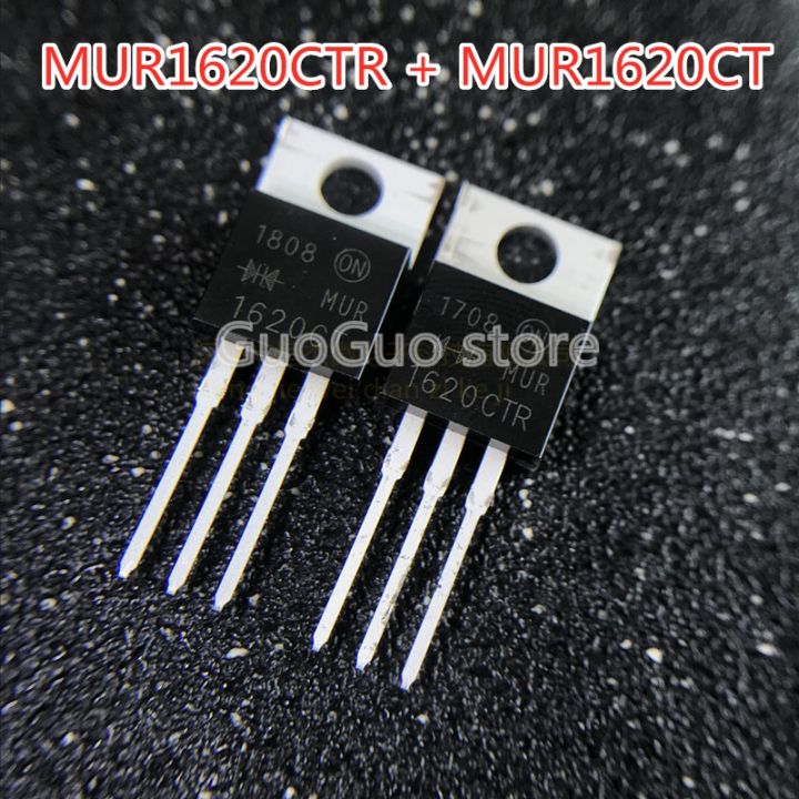 10Pcs (5Pcs MUR1620CT + 5Pcs MUR1620CTR ) TO-220 MUR 1620CT 1620CTR ...