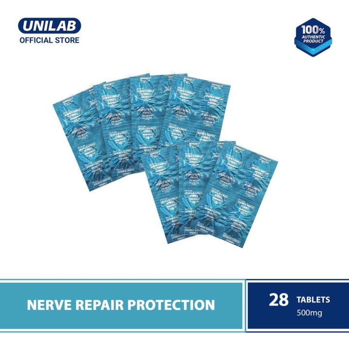 Unilab Neurogen E with Vitamin E and B Complex 28 Tablets - Relief from ...