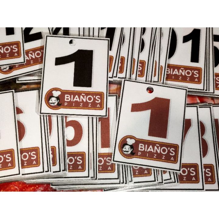 Queuing Card Laminated (Numbers 1-100) can be used for queuing line-up ...