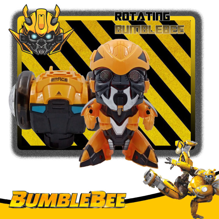 BUMBLEBEE dancing bumble bee transformer toy action figure with light ...