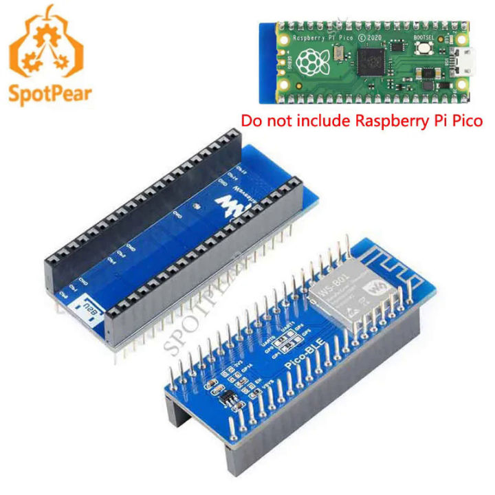 Raspberry Pi Pico Dual-Mode Bluetooth Module SPP BLE, Bluetooth 5.1 ...