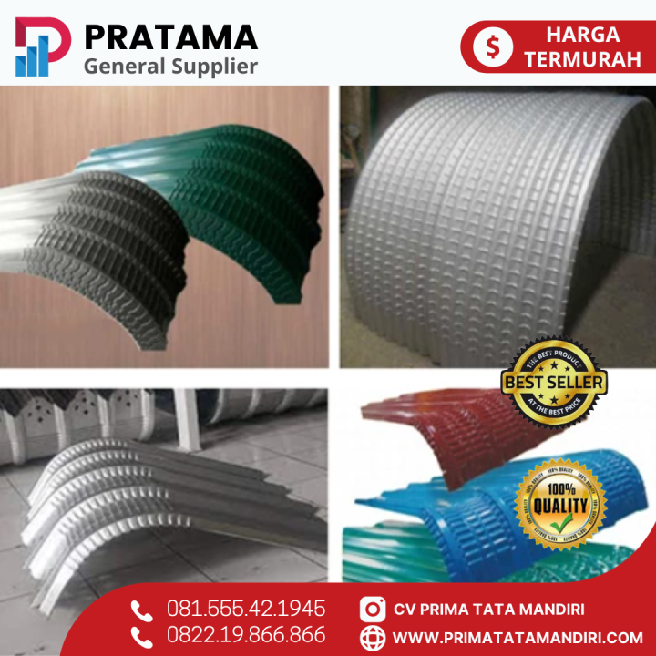 spandek lengkung warna | Atap Spandek Lengkung Bahan Galvalume ...
