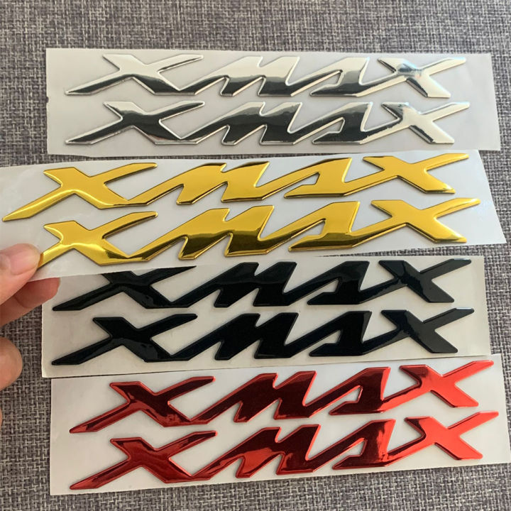 2Pcs 3D Resin Gel Emblem Fender Tank Pad Logo Decal Stickers For Yamaha ...