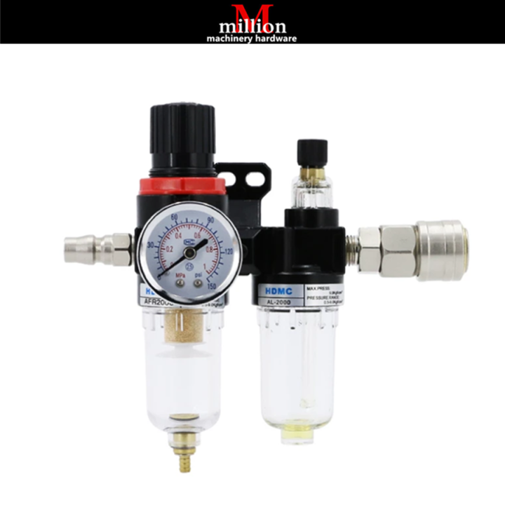 AFC2000 1/4 inch Air Pressure Regulator Water Oil Separator Pressure ...