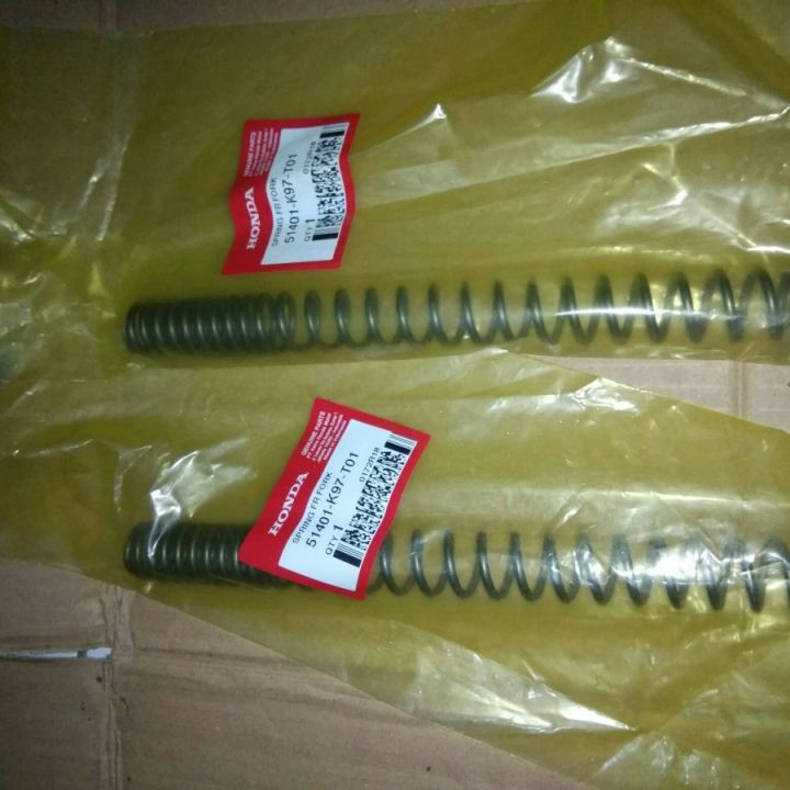 SEPASANG PER SHOCK DEPAN PCX 150 K97 ADV 150 ORISINIL AHM | Lazada ...