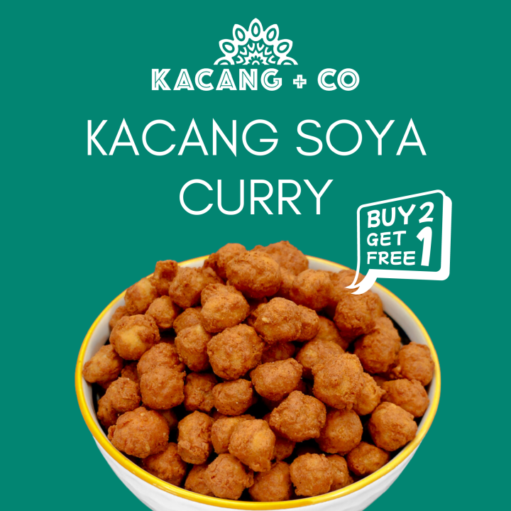 Kacang+CO Kacang Soya Curry | Curry Flavoured Soya Peanuts 咖喱花生豆 ...