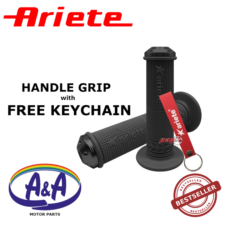 HONDA PCX 160 | ARIETE HANDLE GRIP with FREE KEY CHAIN | COD | Lazada PH