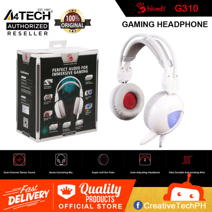 G310 ATECH BLOODY Gaming Headset | Lazada PH