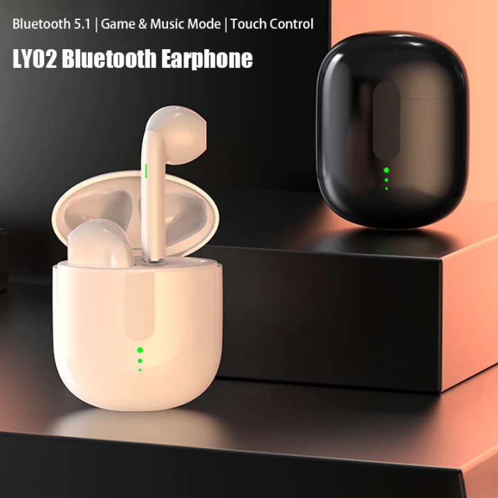LY02 Tws Wireless Headphones Fone Bluetooth Earphones Pods In Ear ...