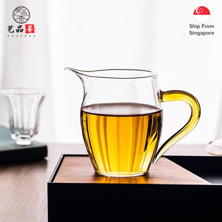 Glass Sharing Fair Cup 400ml Heat-Resistant Teaveas Tea Pitcher Gong ...