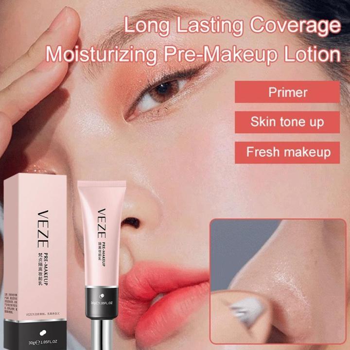 VEZE Isolation Makeup Primer Cream Matt Concealer Invisible Oil Control ...