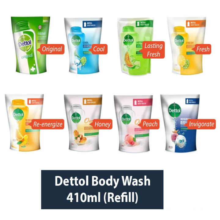 Dettol Body Wash 410mL - Refill | Lazada Indonesia