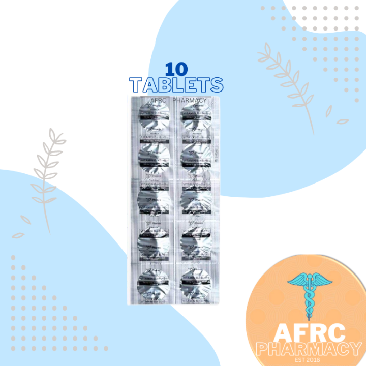 Pharex Vit B Complex Tablet 10 Pieces 2026 Expiry | Lazada PH