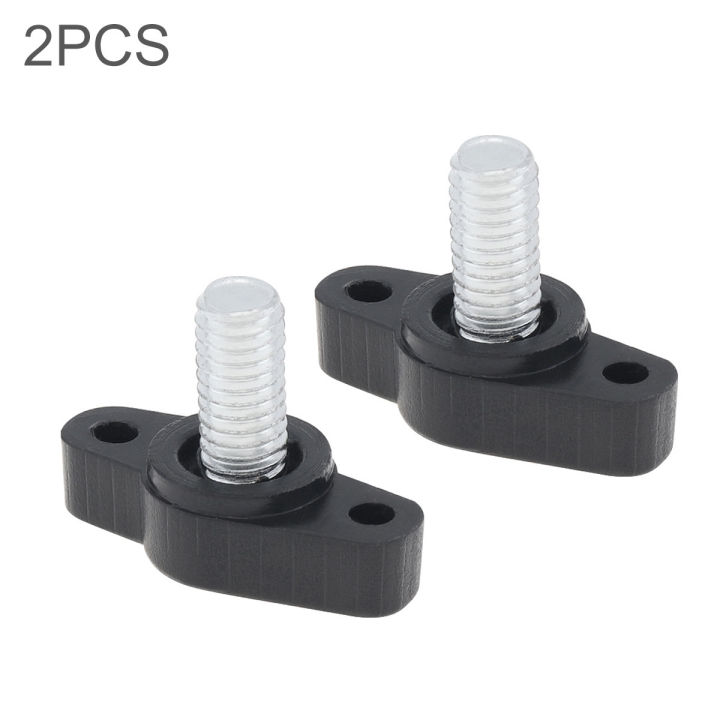 2pcs M6 8-20mm Hand Knob Screw T Type Thread Clamping Handle Bolt ...