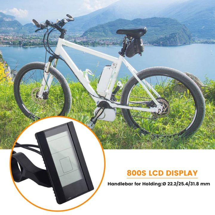 Electric Bicycle Display 800S LCD Display for BBS01 BBS02 EBike ...