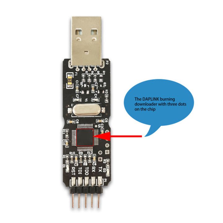 STM32 Debugger DAPLINK Open Source SWD Interface 5V USB Plug in STM32 ...