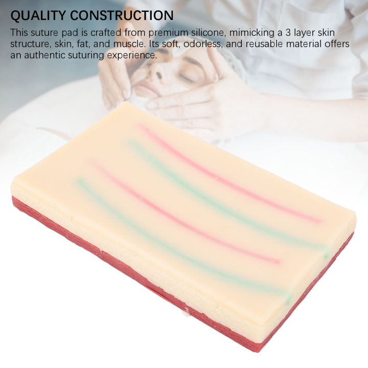 Suture Pad DIY Incision Suture Pad with Design for Advance Deep Suture ...