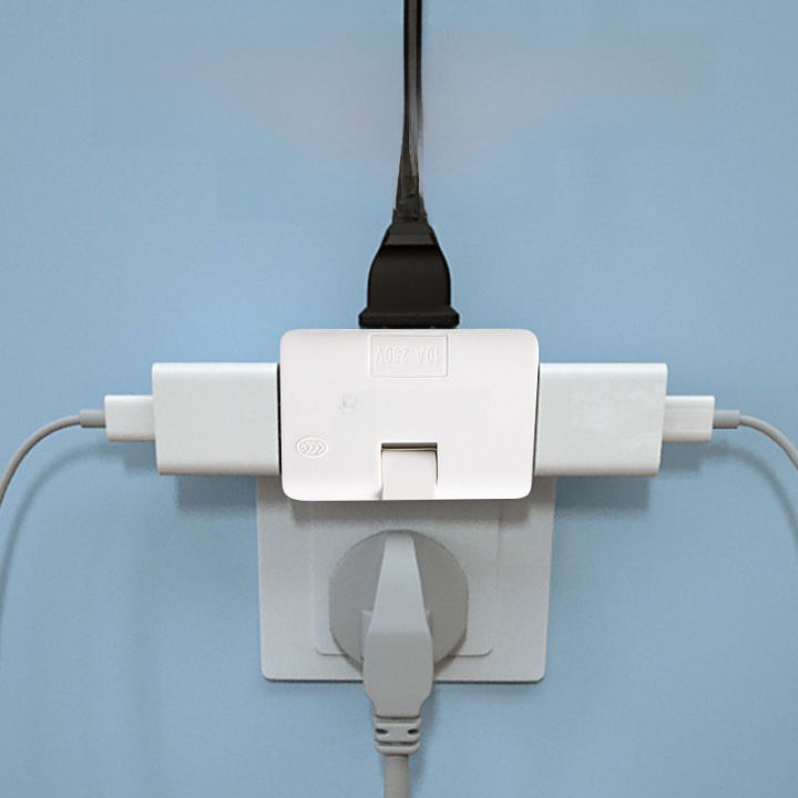 🎊180 degree rotatable socket converter 3 in 1 plug multi-plug mini Slim ...