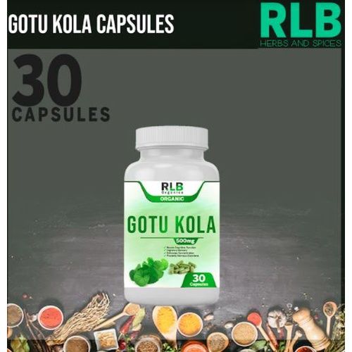 Organic Pure Natural Gotu Kola Capsules (30, 60, 100 Capsules) Boosts ...