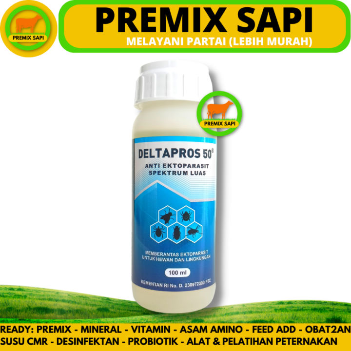 DELTAPROS 100ML Obat Pembasmi Lalat dan Larva Lalat Caplak Kutu Pinjal ...