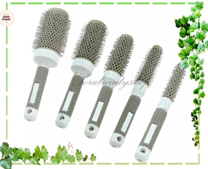 Roller Brush Ceramic for Blower Round Comb For Hair Curl Curling ...