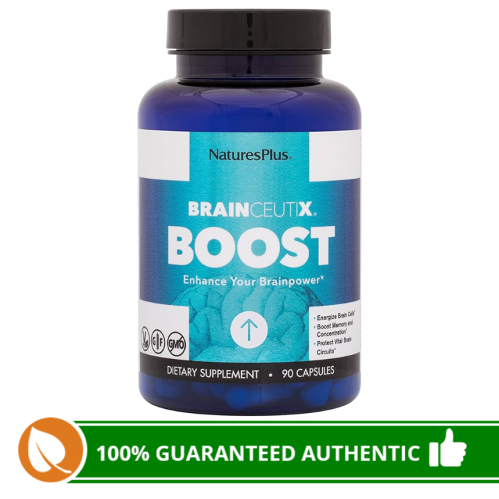 Nature's Plus Brainceutix Boost 90 Capsules | Lazada PH