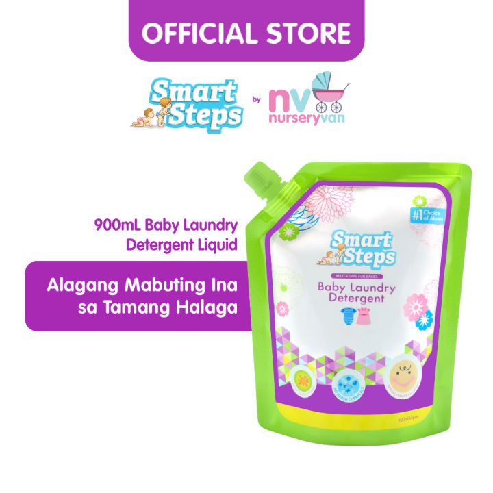 Smart Steps Baby Laundry Liquid Detergent 900mL | Lazada PH