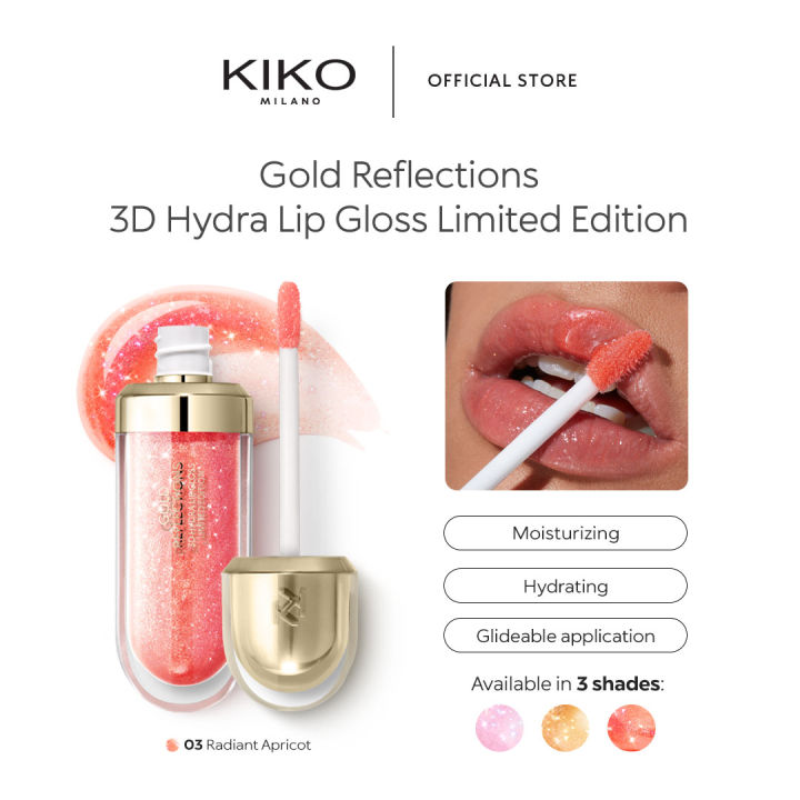KIKO Milano Gold Reflections 3D Hydra Lip Gloss Limited Edition | Lazada PH