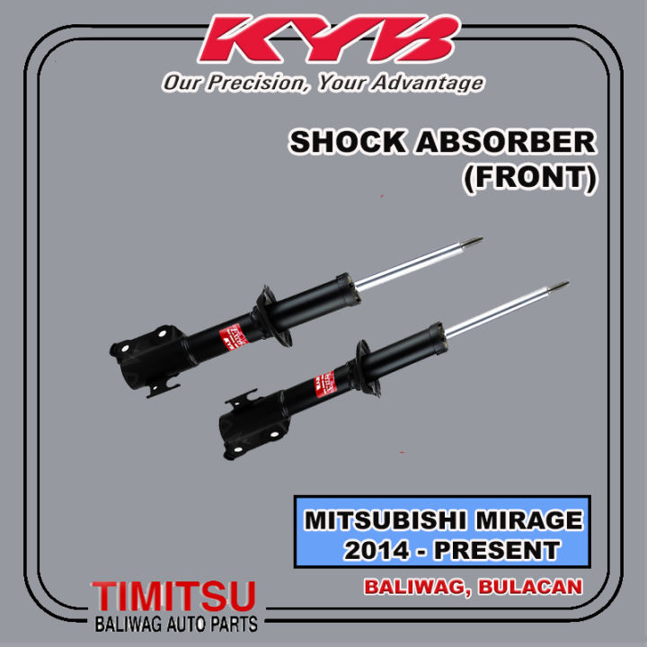 SHOCK ABSORBER FRONT SET MIRAGE G4 2014 - PRESENT 3320014 KYB | Lazada PH