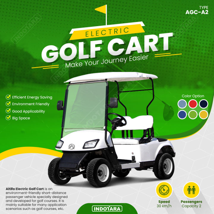 Mobil Golf Listrik / Electric Golf Cart Altifa - AGC A2 | Lazada Indonesia
