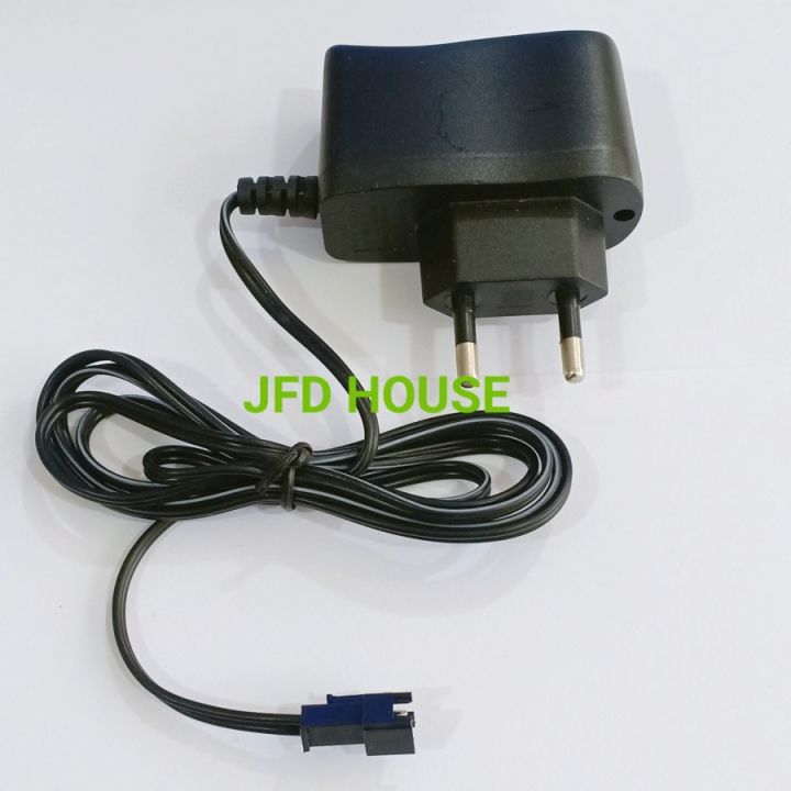 CHARGER RC / CAS ADAPTOR SOCKET HITAM UNTUK MOBIL REMOT MAINAN UNTUK 3 ...