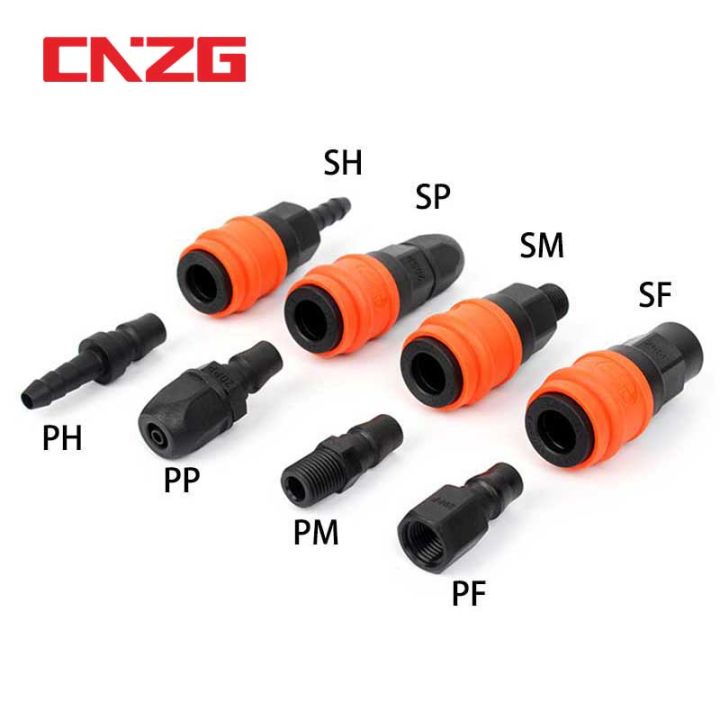 1/4" Quick Coupler Air Hose Compressor Connector Socket Air Coupling ...