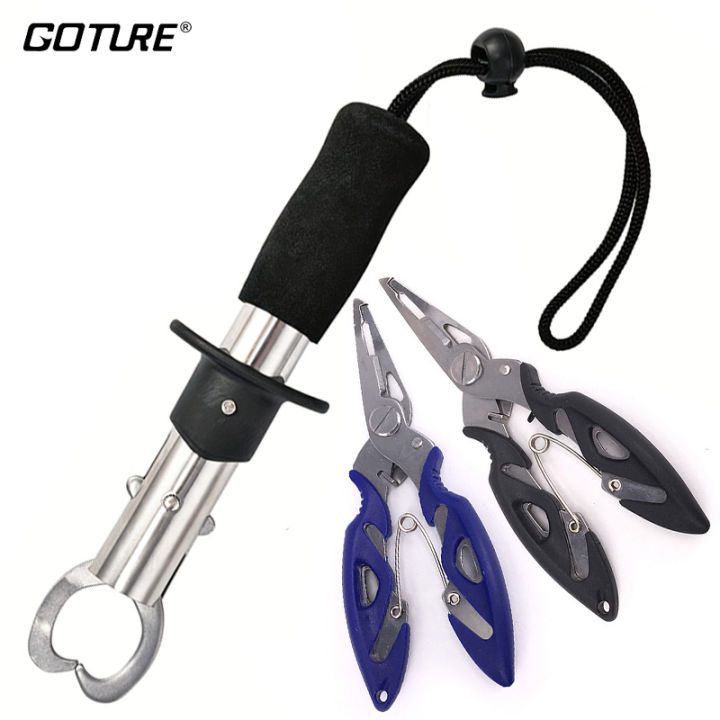 GOTURE High Quality Fishing Control Grip Stainless Steel Fish Lip ...