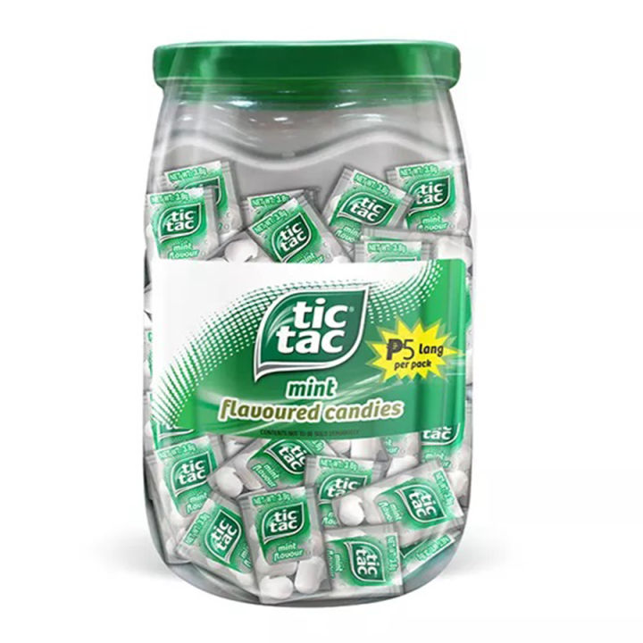 Tic Tac Mint Flavoured Candies Jar 152g | Lazada PH