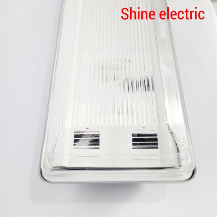 Kap TL LED 2x18 waterproof IP65 60cm rumah lampu T8 TL LED 60 cm ...