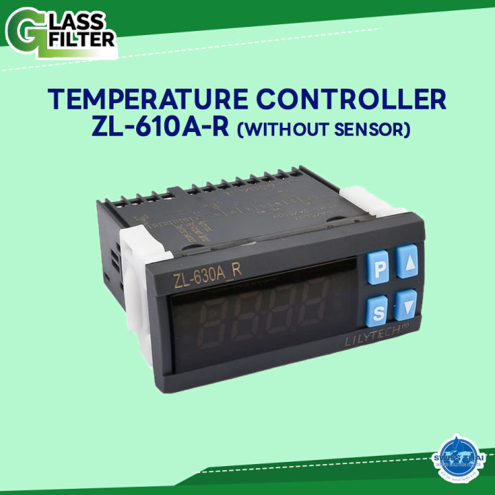 เครื่องควบคุมอุณหภูมิ ตัวควบคุมอุณหภูมิ มีพอร์ทเชื่อมต่อ Temperature ...