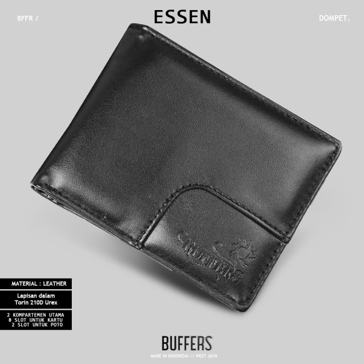Dompet KULIT / Leather Grade BUFFERS ESSEN / Dompet Pria / Dompet Pria ...