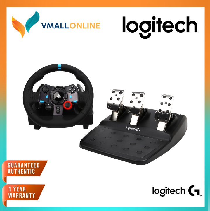 Logitech G29 Driving Force Force Feedback Steering Wheel and Pedals for ...