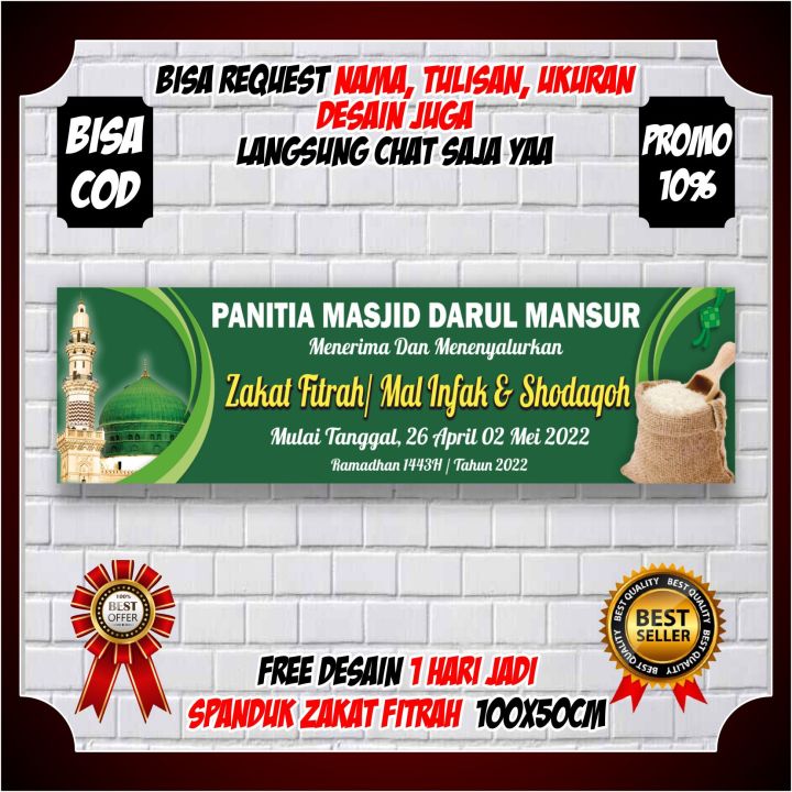 spanduk banner zakat fitrah spanduk peringatan spanduk tulisan spanduk ...