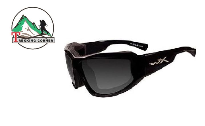 Wiley X Jake Sunglasses - Gloss Black Frame w/Smoke Grey Lens | Lazada ...