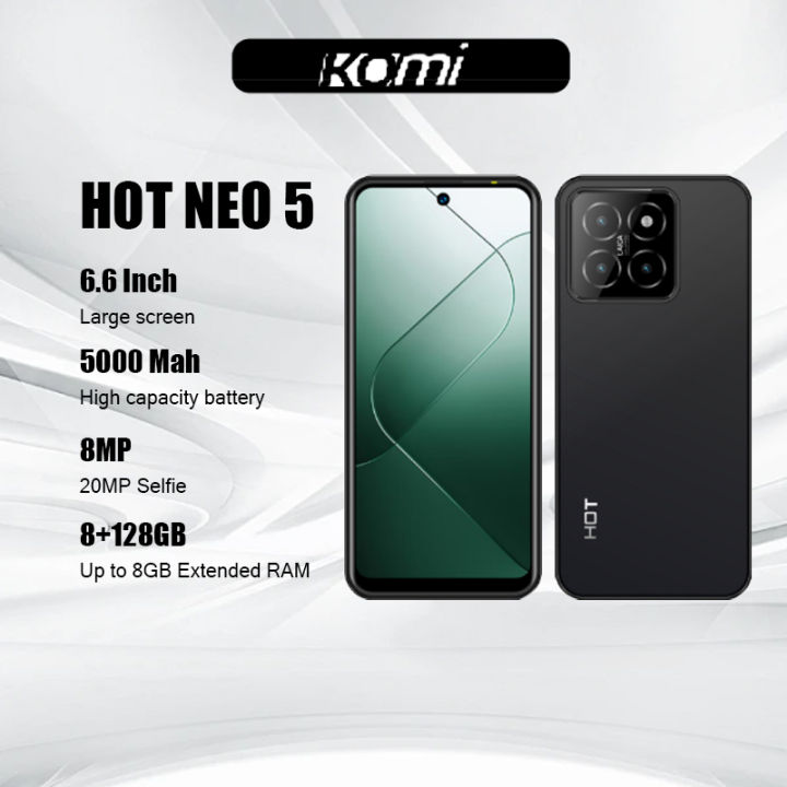 KOMI-HOT NEO 5 Android 8+128GB 5G smartphone dual sim 100% brand new ...