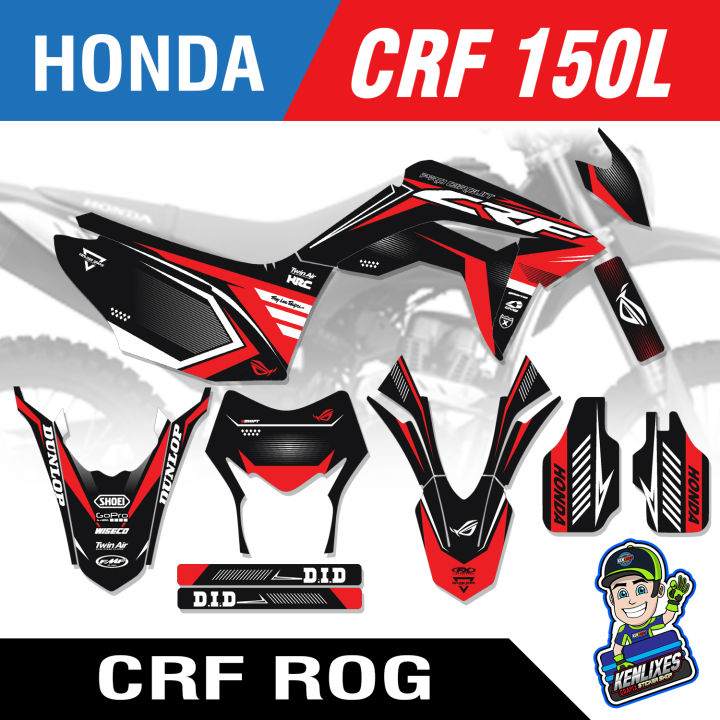 Honda CRF 150 Full Body Sticker Decals ROG Edition Kenlixes | Lazada PH
